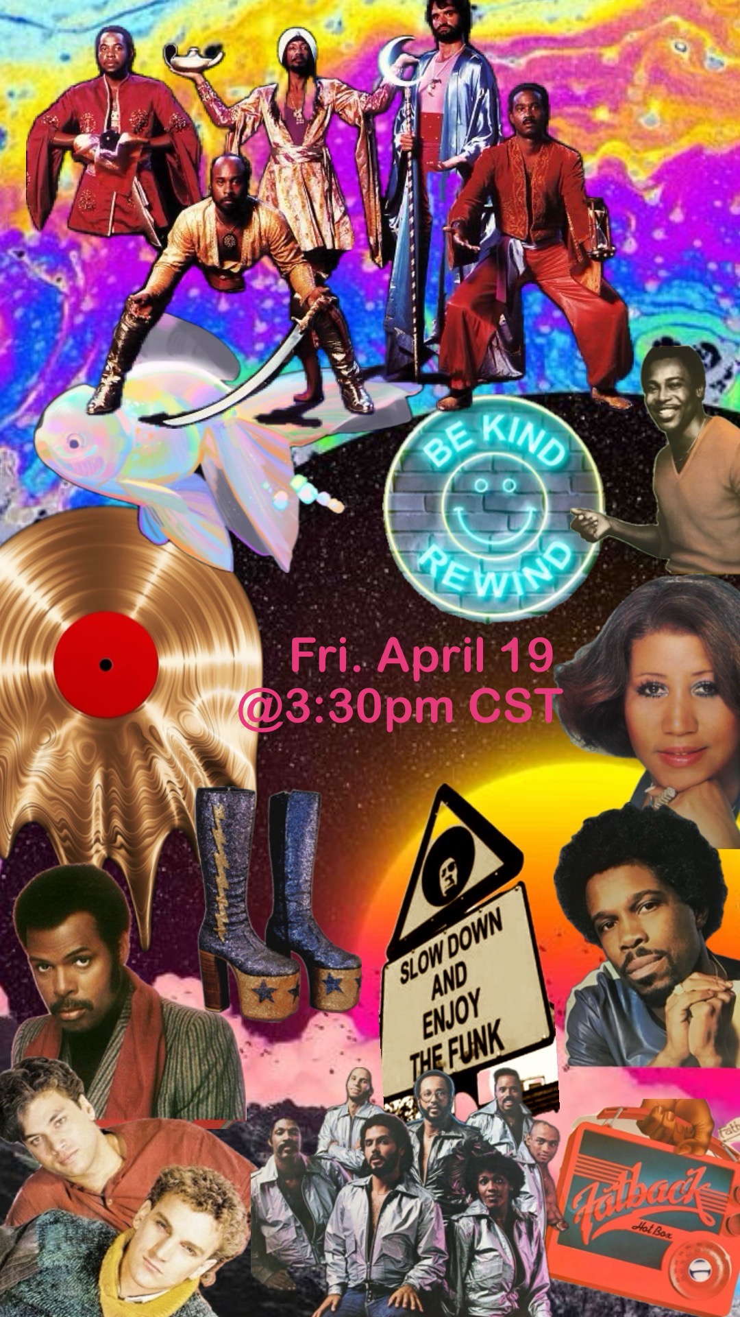 Funk 'n' Disco 'n' R&B from 1980 on Be Kind Rewind - KOOP Radio 91.7 FM